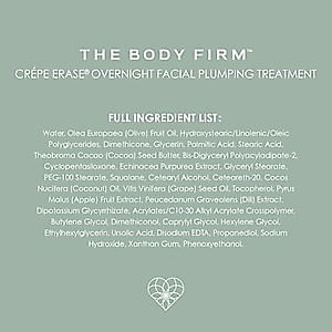 Crepe Erase Plump & Firm Facial Treatment, Anti-Aging Skin Care, Hydrating Face Moisturizer, Night Cream for Face and Neck, Moisturizing and Firming, Supports Wrinkle & Crepe Skin, 1.7 fl oz