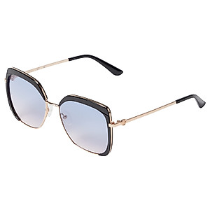 GUESS 56 mm GF6148 Shiny Rose Gold/Gradient Smoke One Size