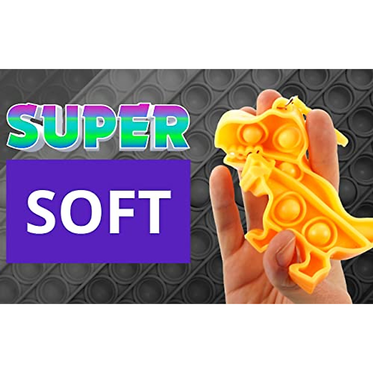 JA-RU Pop It Keychain Bubble Fidget Toy (144 Units Assorted) Sensory Toys Push Cheap Popper Popping Toy Cheap Popper Fidget Toy Pack Stress Relief Toy Game Birthday Party Favors Stuffers 4781-144s