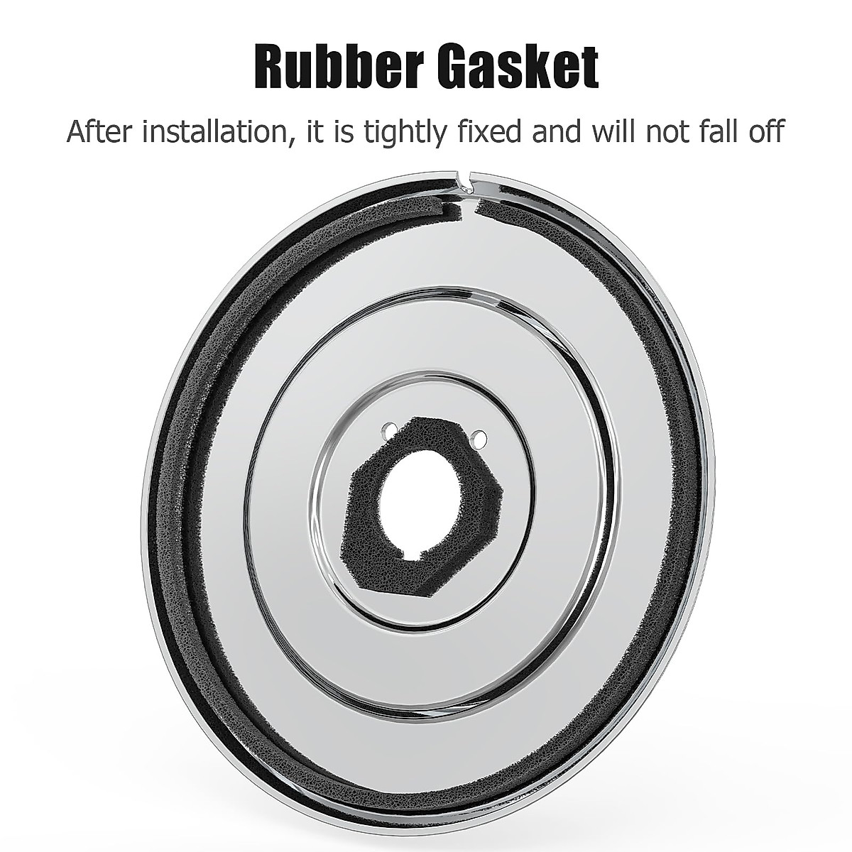 16090 Chateau Collection Escutcheon Replacement Compatible with Moen One-Handle Tub and Shower Faucet Cover Plate, Chrom