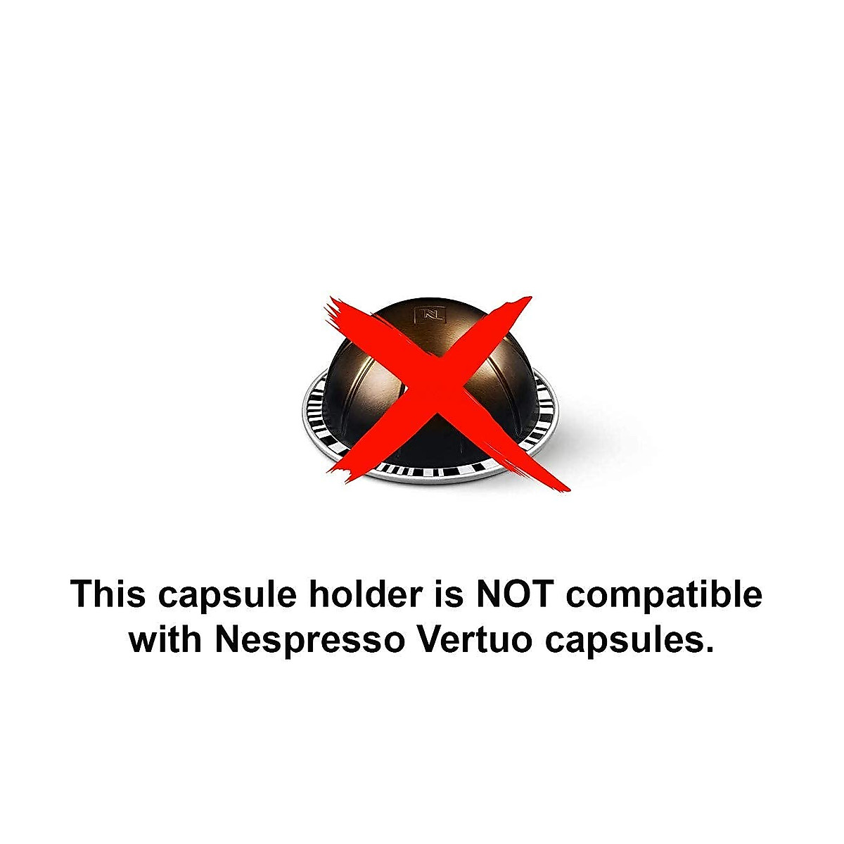 Demi's Home Magnetic Coffee Pod Holder for Nespresso Original Capsules - Suitable to be Mounted on the Fridge (Black)