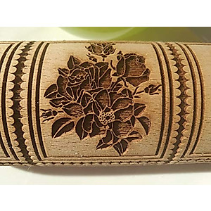 Springerle rolling pin Springerle cookie molds Springerle cookies German cookies Springerle carved rolling pin,Christmas gifts,Gift for mom