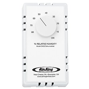 Air King DH55 Dehumidistat Switch, White