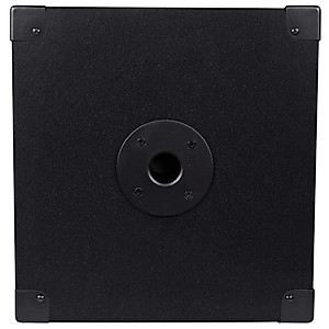 Rockville Bass Gig Active Powered PA Subwoofer DJ/Pro 1200 Watt, 10 inch (RBG10S), Black