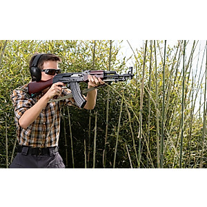 Pro Ears Ultra Gel 25 Noise Reduction Ear Muffs, 25 NRR, Lightweight & Slim w/Aviator Gel Ear Seals for Ultimate Comfort, Ideal for Shooting Ranges, Construction, and Loud Events, 8.8 oz, Made in USA