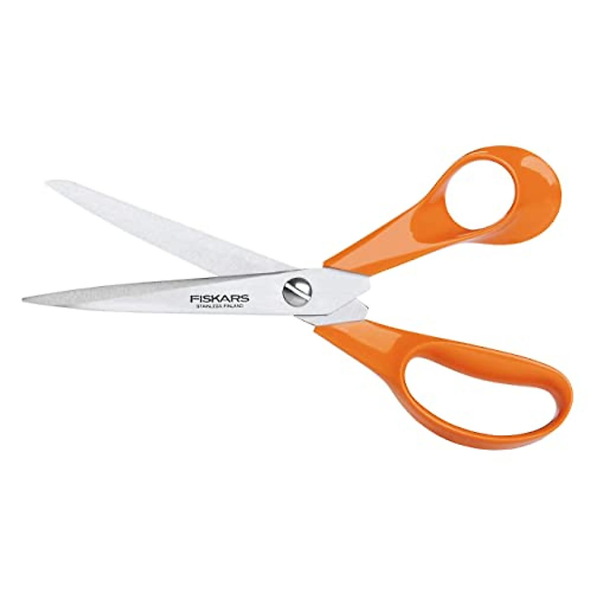 Fiskars 1000815 General Purpose Scissors, Total Length: 21 cm, Quality Steel/Synthetic Material, Classic, one, Orange
