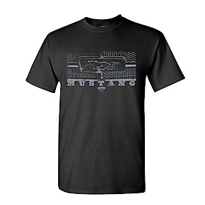 Ford Legend Honeycomb Grille Mustang Pony - Unisex T-Shirt (XL, Black)