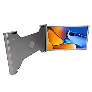 Asixxsix Portable Monitor for Laptop, 14in FHD 1080P IPS Ultra Slim Laptop Screen Extender with Retractable Stand Plug and Play Single Extender for 14-17in Laptop Screen Width 308‑427Mm