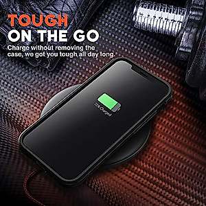 NTG Military Shockproof iPhone 14 Case, iPhone 13 Case [2 Layer Structure Protection] [Military Grade Anti-Drop] Hard Slim iPhone 14/13 Phone Case,Shockproof Protective Phone Case for iPhone 14/13