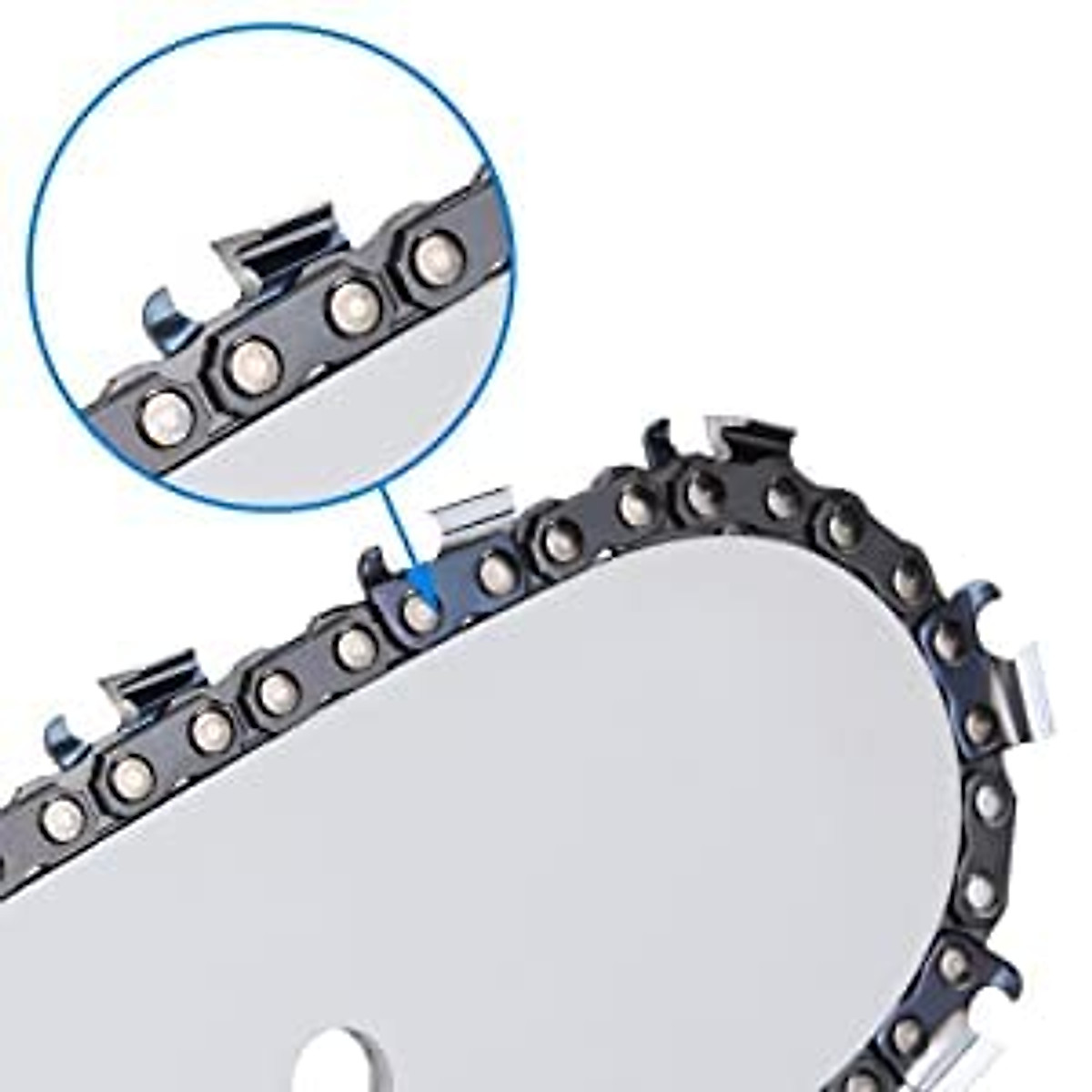 Kuupo H78 Chainsaw Chain 20 inch .325 Inch Gauge .050 Inch Pitch 78 Drive Links Full Chisel for Husquarvana 36 41 136 137 137E 141 142 141LE 142E 445 445E 450E Chainsaw - 1 PK