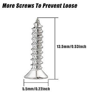 30 Pieces Large Wall Mounted Coat Hook Robe Hooks Cloth Hanger Coat Hanger Coat Hooks Rustic Hooks and 60 Pieces Screws for Bath Kitchen Garage Single Coat Hanger (White)