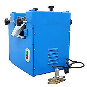 EQCOTWEA Laboratory Grinder Electric Three Roll Grinding Milling Machine 750W Ink Paint Pigments Miller Lab Application with Chilled Alloy Casting Rollers