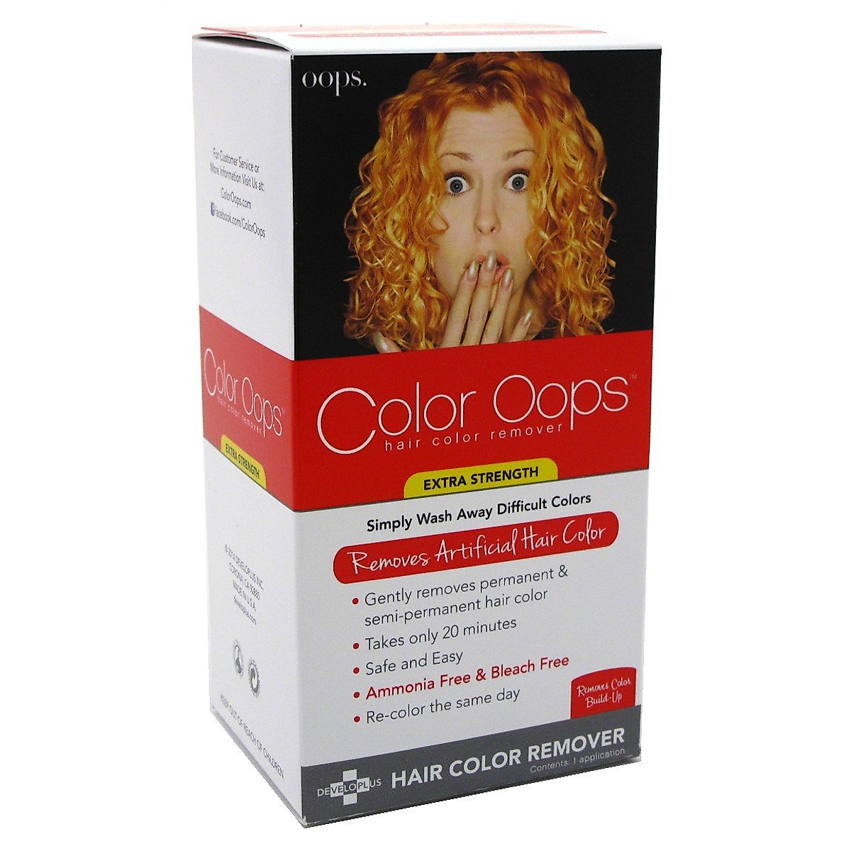 Developlus Color Oops Color Remover (Extra Strength) (Pack of 2)