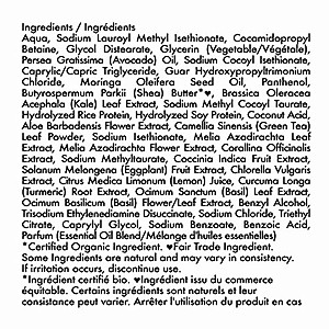 SHEA MOISTURE Moringa Avocado Power Greens Shampoo, 13 FZ