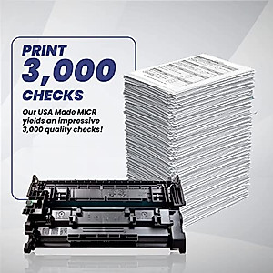 Ampro New OEM Modified HP 148A MICR Toner Cartridge, HP W1480A MICR Toner Cartridge for Check Printing with HP Laserjet Pro 4001dwe, 4001dw, Laserjet Pro MFP 4101 fdwe, 4101fdw. (Prints 3000 Pages)