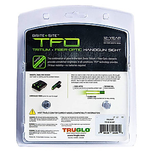 TruGlo TFO Handgun Sight Accessories XD, XDM, XDS