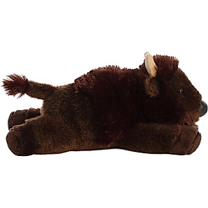 Aurora® Adorable Mini Flopsie™ Plains™ Stuffed Animal - Playful Ease - Timeless Companions - Brown 8 Inches