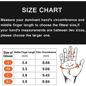 OZERO Winter Gloves for Men & Women | -30℉ Warm Thermal Running Cycling and Work Gloves for Men Cold Weather | Deerskin and Polar Fleece Insulated Winter Gloves Men