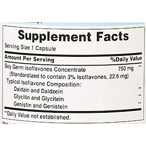 Puritans Pride Non-GMO Soy Isoflavones 750 Mg, May Help with hot Flashes in menopausal Women*, 120 ct