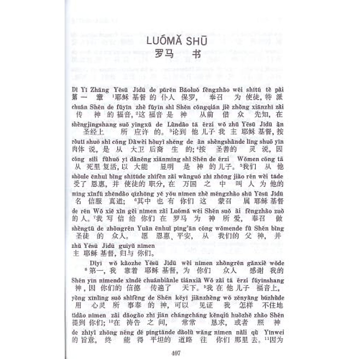 Pinyin New Testament Bible in Simplified Chinese. 拼音新约圣经 (简). 拼音新約聖經 (簡)