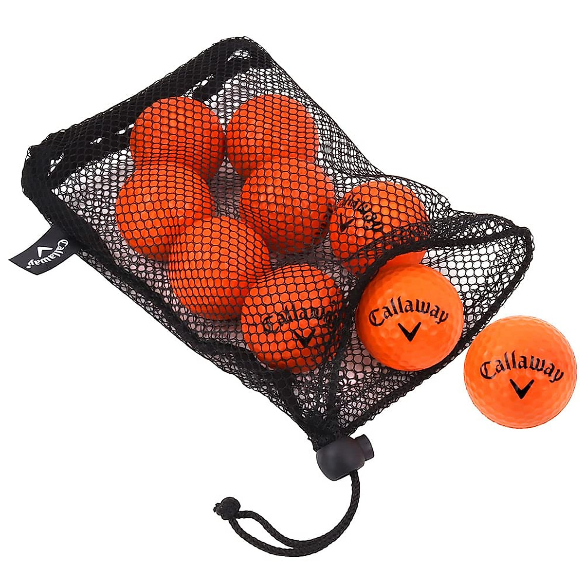 Calaway Callaway C10315 HX Soft Flight Practice Balls with Mesh Bag44 Orange Pack of 9