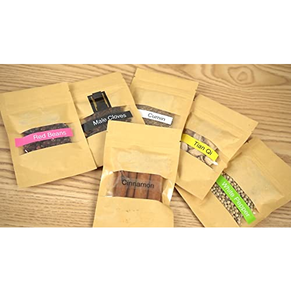 6 White + 5 Multicolor Label Maker Tape Replacement for Brother 12mm 0.47 Laminated TZ Tape