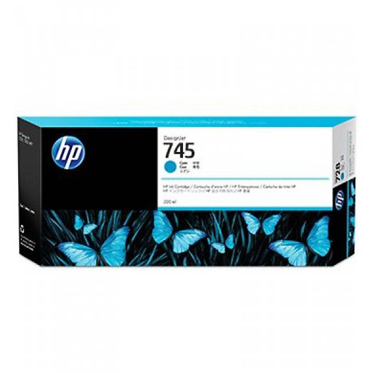 HP 745 (F9K03A) Ink Cartridge - Cyan