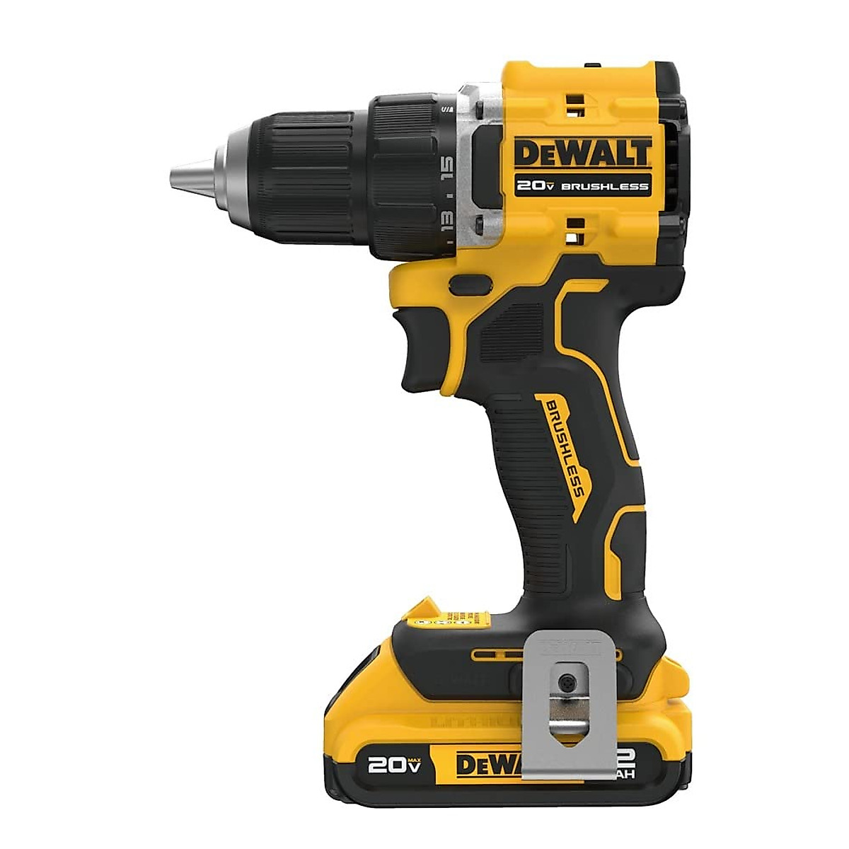 Dewalt DCD794D1 20V MAX ATOMIC COMPACT SERIES Brushless Lithium-Ion 1/2 in. Cordless Drill Driver Kit (2 Ah)