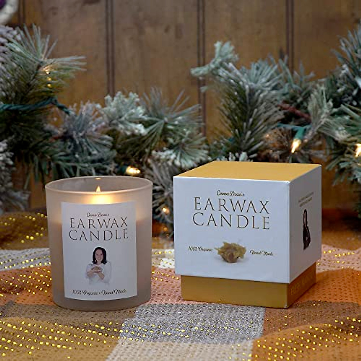 Prank-o Earwax Candle, Gag Gifts for Men, Women, Girlfriend, Boyfriend, Best Friends, Authentic Prank-O Gag Present, Novelty Gifting for Pranksters, Real Soy Wax Scented Candle Inside