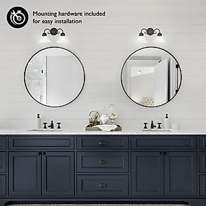 Design House 514471 Millbridge 2 Light Wall Light, Oil Rubbed Bronze