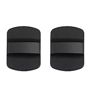 XccMe Replacement Magnetic Lid Slider,Replacement Magnetic Push Block,Compatible Universal Replacement for Sliding Lids,for yeti Magnetic Lid 10 oz, 20 oz,30 oz (2 PACK, Black)