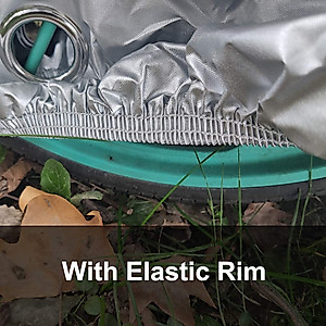 Heavy Duty Bike Cover Outdoor Waterproof Bicycle Covers Rain Sun UV Dust Wind Proof with Lock Hole for Mountain Road Electric Bike for 2 Bike