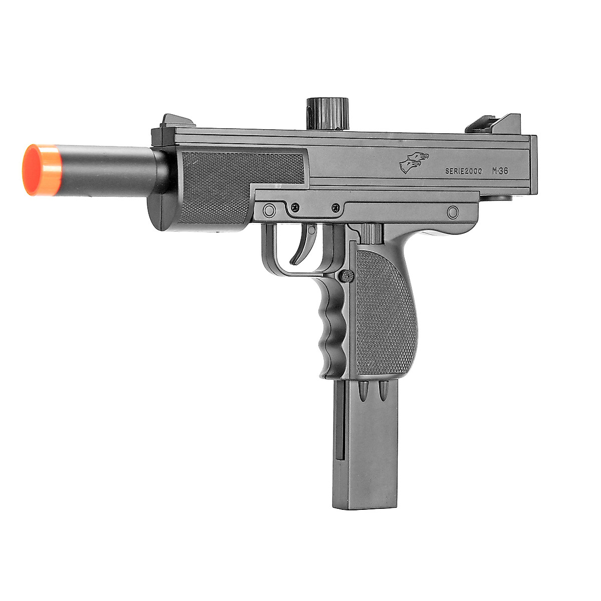 BBTac Airsoft SMG Spring Gun Loaded 250 Fps and 18 Rd Clip Airsoft Submachine Gun