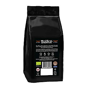 Cafe Tastle Peru Organic Medium-Dark Roast 100% Arabica Whole Bean Coffee, 8.82 oz, Brown