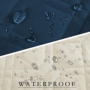 SUNNYTEX Waterproof Dog Bed Cover Dog Mat Pet Pad Pet Blanket for Couch Sofa Bed Mat Anti-Slip Furniture Protrctor