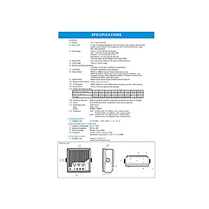 ONWA KF-1067MK2/1KW/DF: 10.4" Dual Frequency High Power (1KW) Fish Finder
