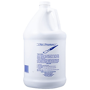 Chris Christensen White on White Whitening Treatment Dog Shampoo, Groom Like a Professional, Brightens White, Safely Removes Yellow & Other Stains, All Coat Types, Made in USA, 1 gal.