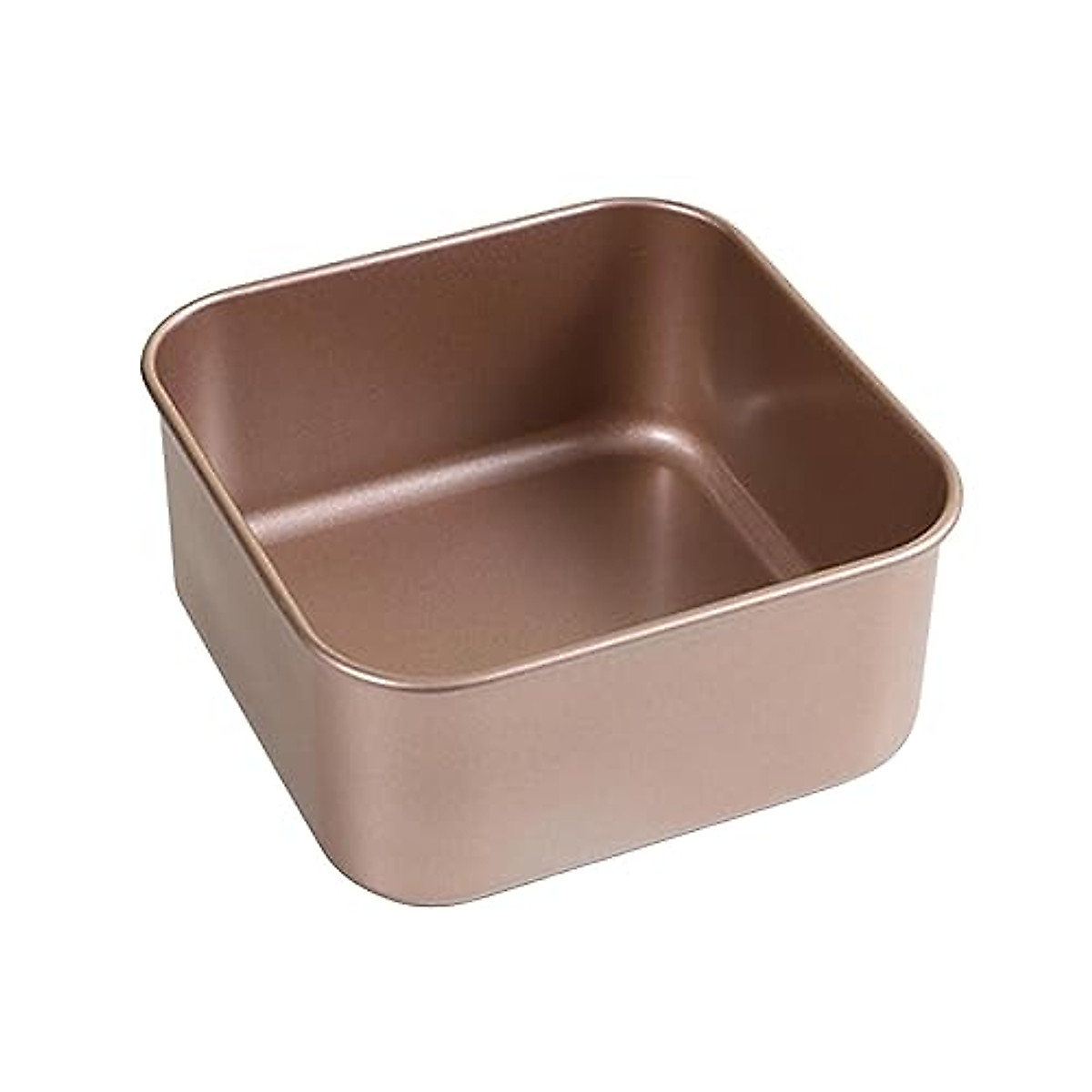 Qianly Rectangle Bread Pan Loaf Tin Carbon Steel Cake Tray Kitchen Pastry Tools Easily Cleaning Deep Portable Heavy Duty Nonstick Bakeware, 5 inch