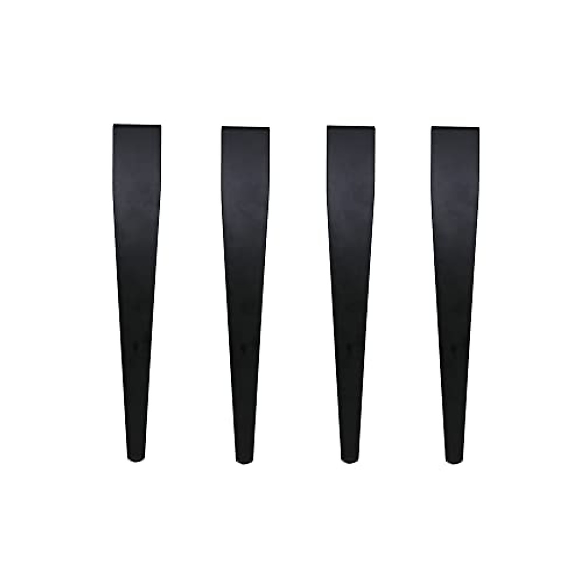 Shepherd Hardware 16" Adjustable Fit Table Clamp Legs, Black