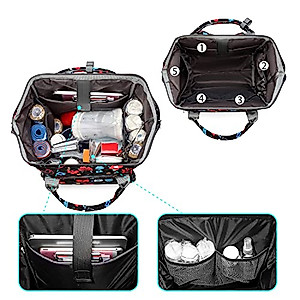 Gatycallaty Nurse Backpack Nursing Bags for Nurses Work Medical Home Health Travel Clinical Bag Nursing Essentials Supplies College Laptop Compartment Pockets Graduation Appreciation CNA