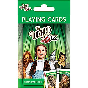 MasterPieces Family Games - The Wizard of Oz Playing Cards - Officially Licensed Playing Card Deck for Adults, Kids, and Family