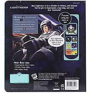 Disney Pixar Lightyear - To Infinity… and Beyond! Interactive Sound Book - PI Kids