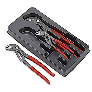 Knipex 00 20 09 V02 "Cobra" Pliers Set (3 Piece)