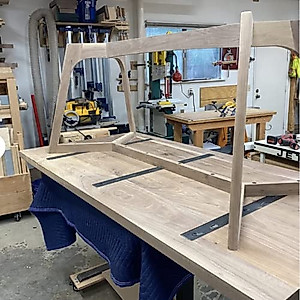C CHANNEL SUPPORT BRACING, C Channel Support Bracing, Metal Bracket, C Channel Bracket, Metal Bracing, Hidden Bracket (Custom Length Support Bracing) Live Edge Wood Table