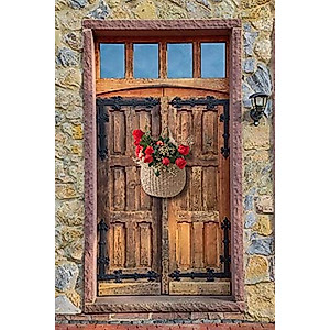 ArteeHome Wall Hanging Medium and Small Storage Baskets, Plant Basket, Woven Wicker Seagrass Hanging Basket, Utensils Holder for Kitchen, Front Door Basket, Boho Chic Decor, Set of 2 pcs