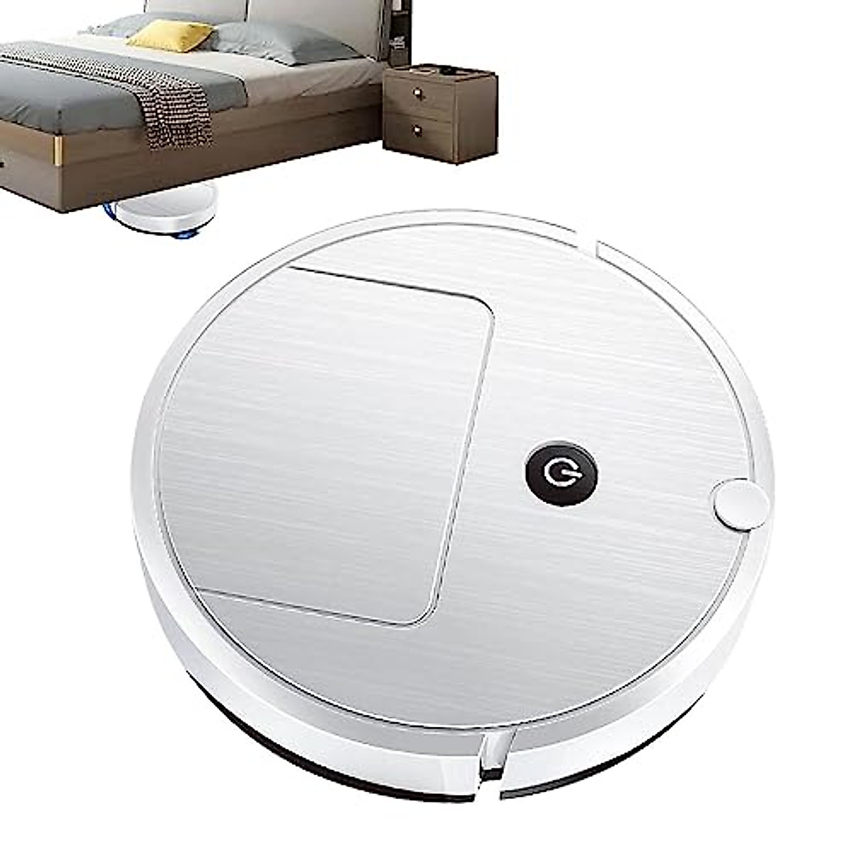 Robot Vacuum, Portable Robot Vacuum Cleaner, Mini Robot Vacuum Cleaner, Robot Vacuum Cleaner with Mop, Robotic Vacuum for Pet Floor Home Hair Apartment