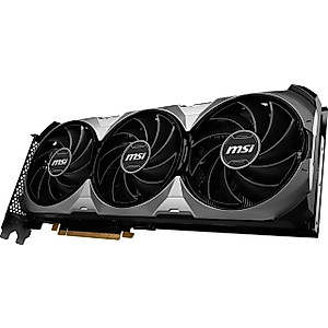 MSI Gaming GeForce RTX 4060 Ti 16GB GDRR6 Extreme Clock: 2625 MHz 128-Bit HDMI/DP Nvlink TORX Fan 4.0 Ada Lovelace Architecture Graphics Card (RTX 4060 Ti Ventus 3X 16G OC)