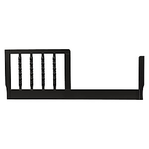 DaVinci Jenny Lind Mini Toddler Bed Conversion Kit in Ebony