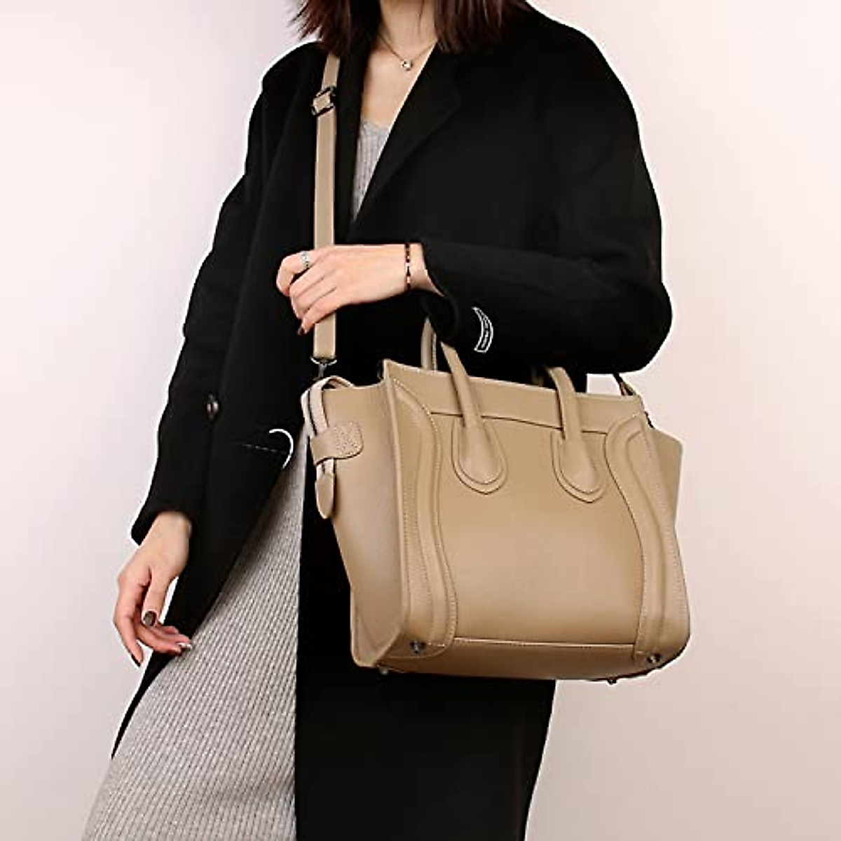 Vintage Leather Handbag For Women Summer Hot Style Ladies Shoulder Bag Large Capacity Messenger Bag