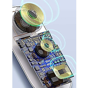 Vissles 3 in 1 Wireless Charging Pad Wireless Charging Station for iPhone 13/12/11pro/Se/X/XS/XR/Xs Max Apple Watch AirPods 2/Pro Wireless Charger Pad for Samsung Galaxy S20/S10